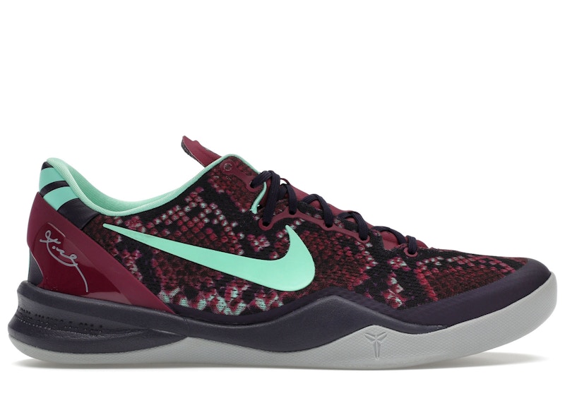 Nike Kobe Pit Viper Sneakers - Purple Dynasty/raspberry Red/wolf